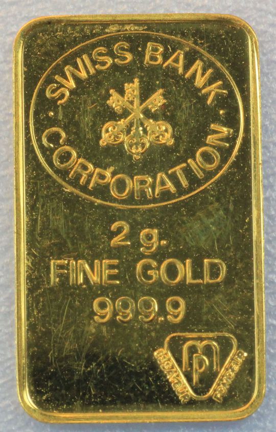 2g Goldbarren Bilder verschiedener Prägungen | ESG Goldbarren.de