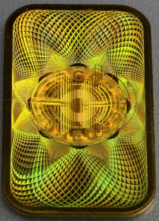 Kinebar Goldbarren Mit Hologramm Argor Heraeus Esg Goldbarren De